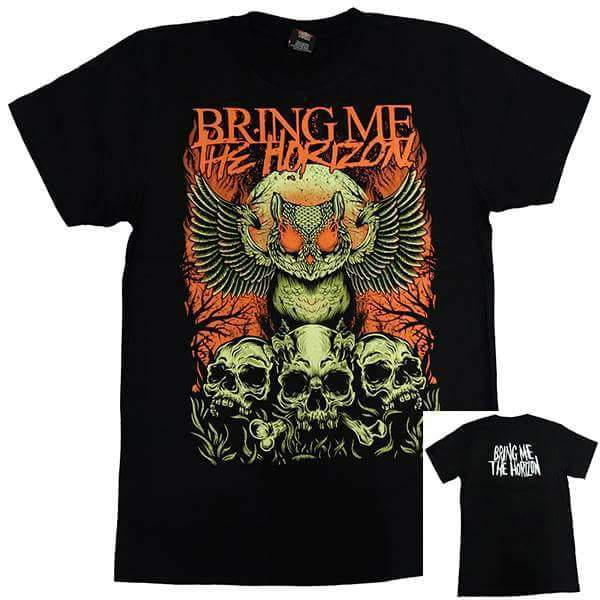 Bring Me The Horizon Orange Owl – Dream Shirts PH